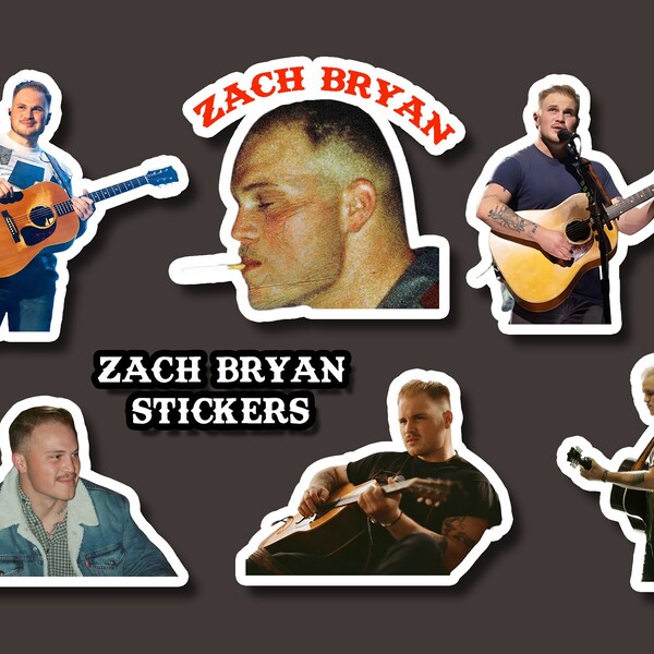 Zach Bryan Cake Topper - Etsy