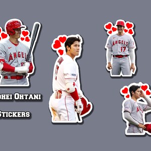 MLB Shohei Ohtani Sticker Los Angeles Angels Waterproof Vinyl - Etsy