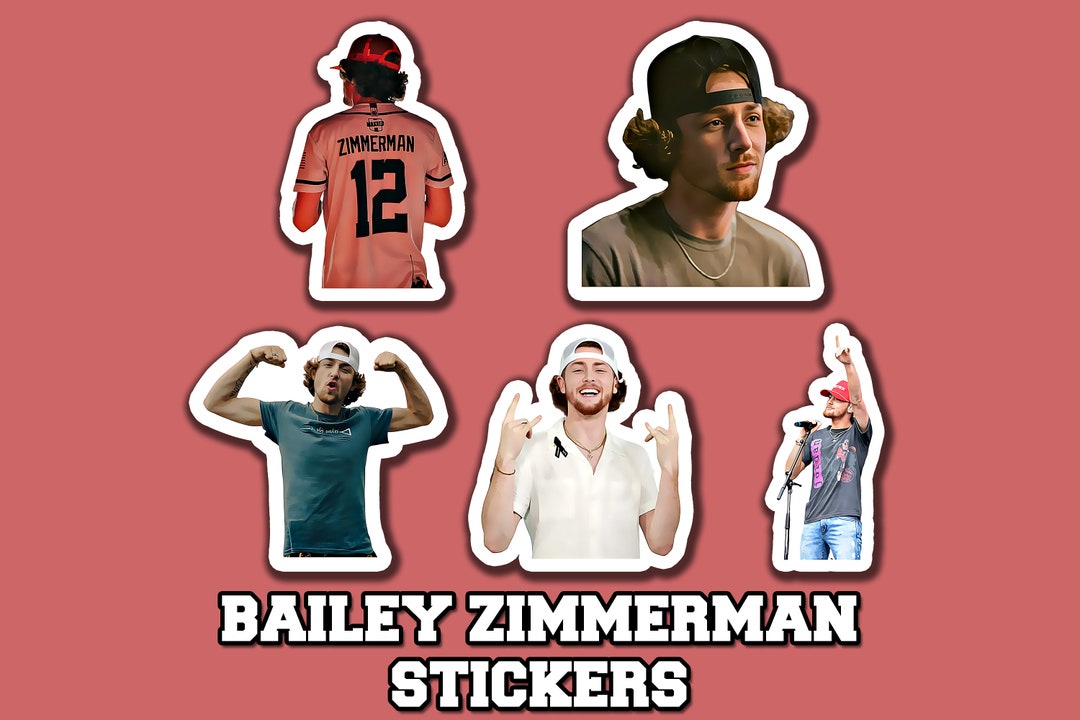 Bailey Zimmerman Sticker once Sold Out, Gone Forever Bailey Zimmerman ...