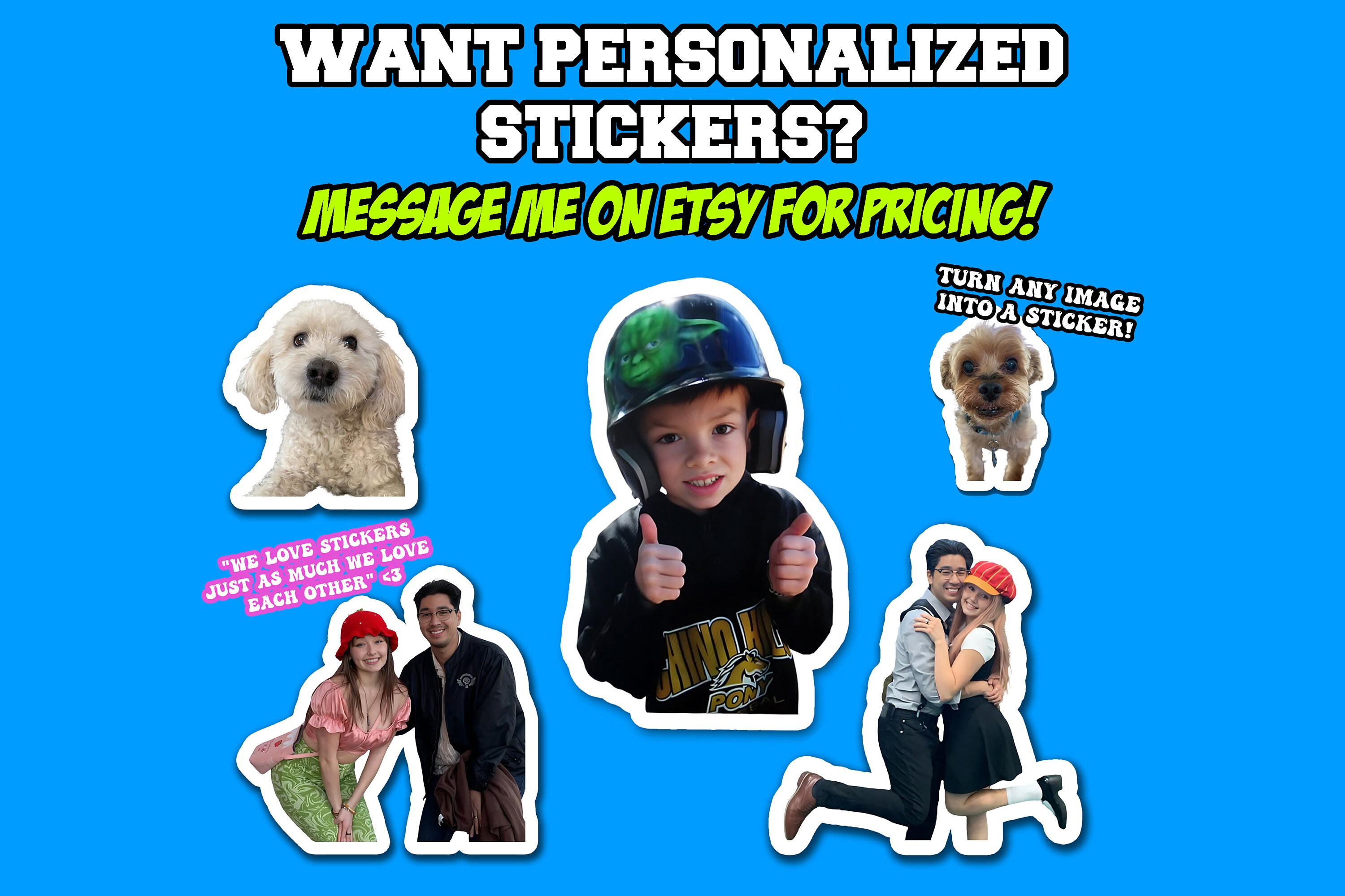 Buzzballz Sticker Buzzballz Personalized Sticker Gift for Him Gift for ...