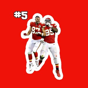 NFL Kansas City Chiefs Sticker Waterproof Chiefs Vinyl Sticker Gift for ...