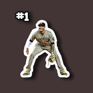 MLB San Diego Padres Stickers Padres Vinyl MLB Stickers Baseball Fan ...