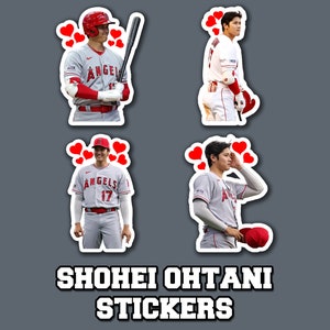 MLB Shohei Ohtani Sticker Los Angeles Angels Waterproof Vinyl Sticker ...