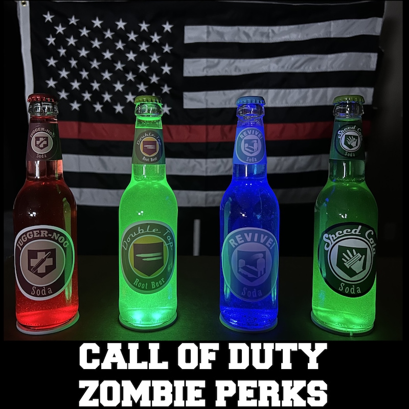Call of Duty Perk Bottles - Etsy