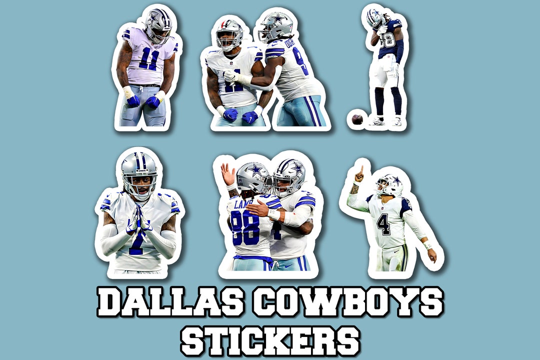 NFL Dallas Cowboys Sticker Waterproof Cowboys Vinyl Sticker Gift for ...