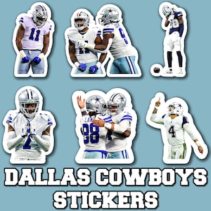 NFL Dallas Cowboys Sticker Waterproof Cowboys Vinyl Sticker Gift for ...
