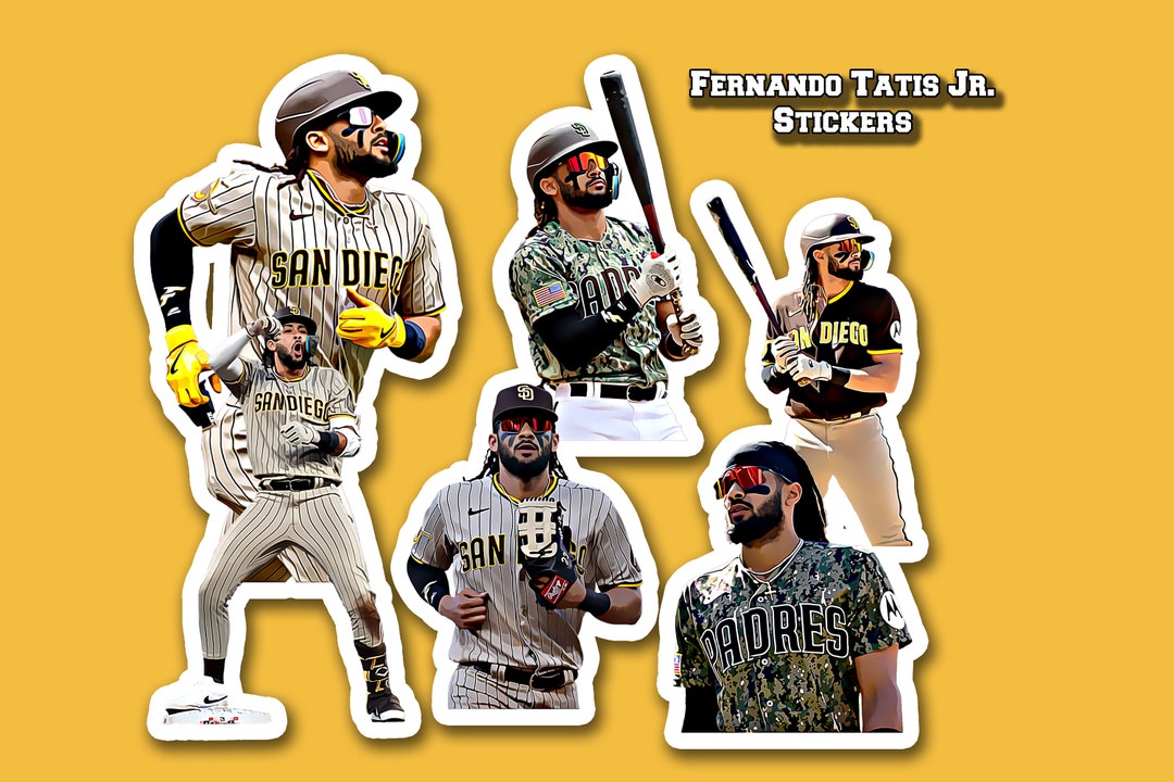 MLB Fernando Tatis Jr. Sticker San Diego Padres Waterproof - Etsy