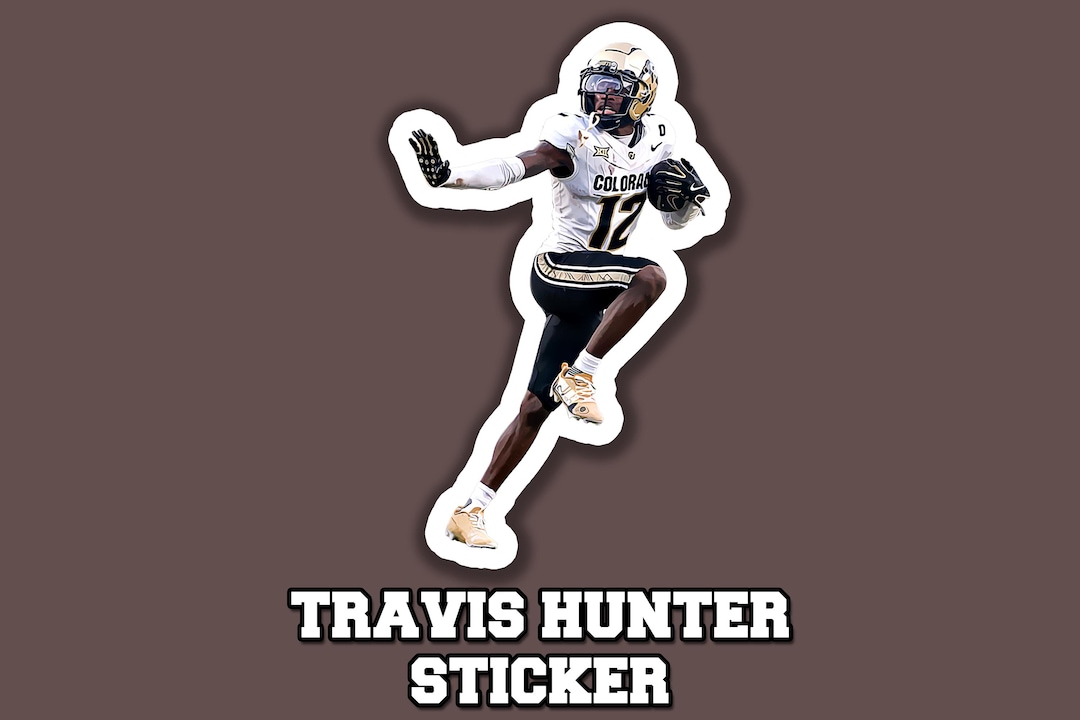 Travis Hunter Sticker Heisman Travis Hunter Sticker Colorado Buffalo ...