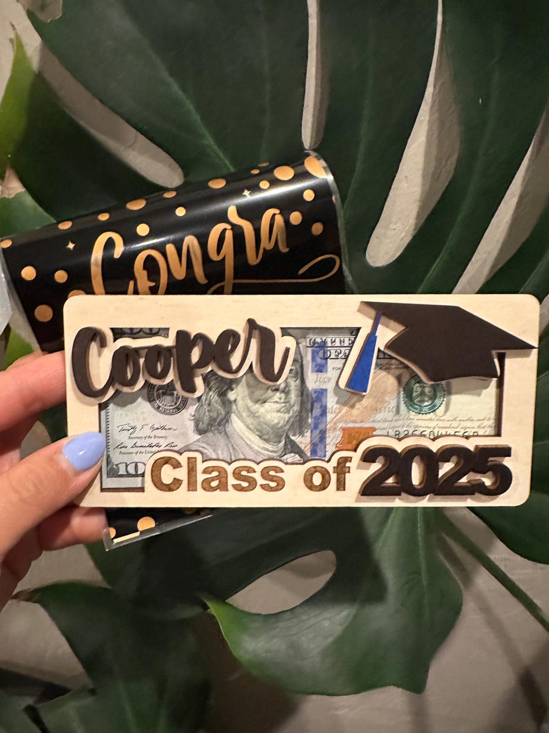Personalized Graduation Money Gift Holder, Class of 2025 & 2026 ...