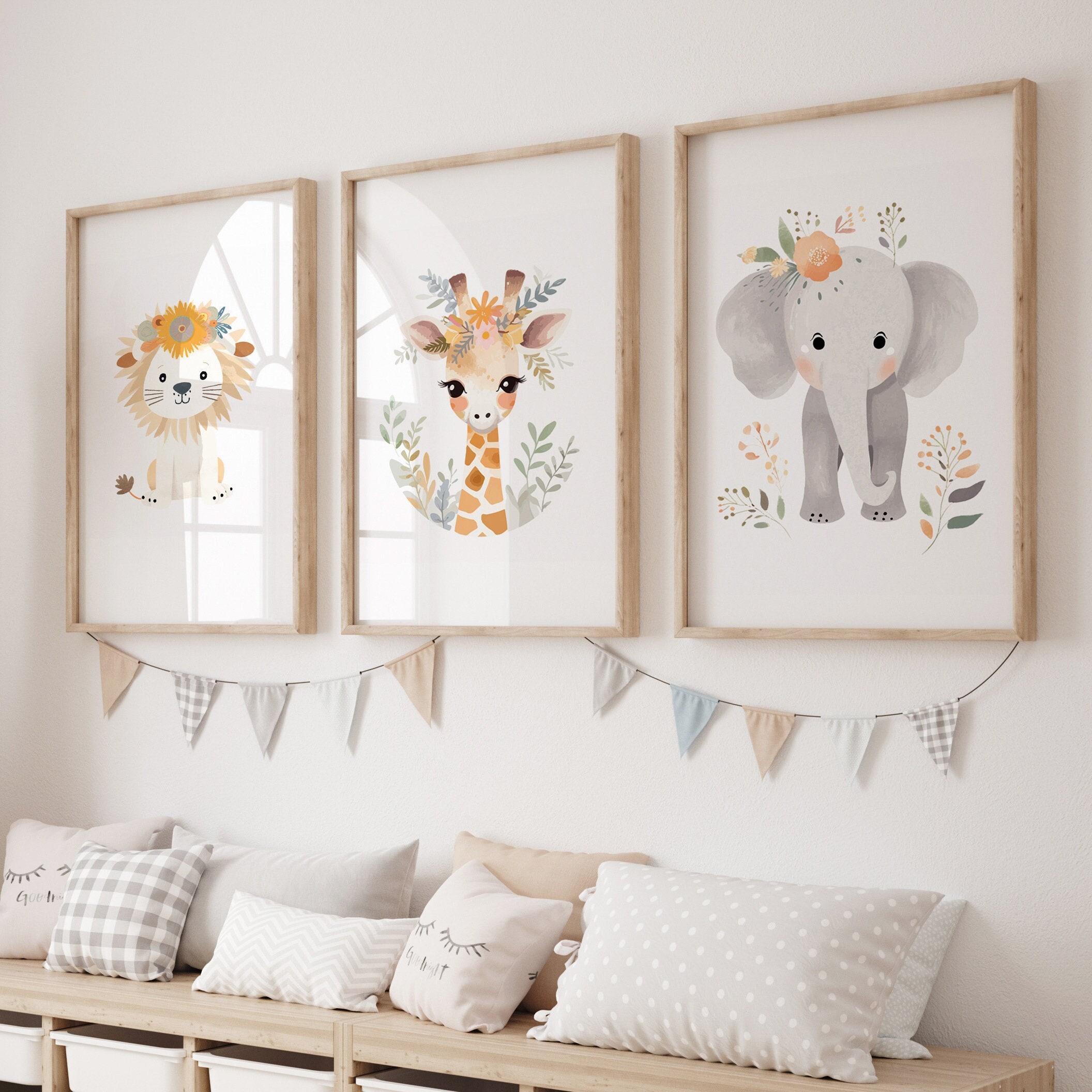 Boho Dreams Children's Room Wall Art Set of 3 Posters - Etsy