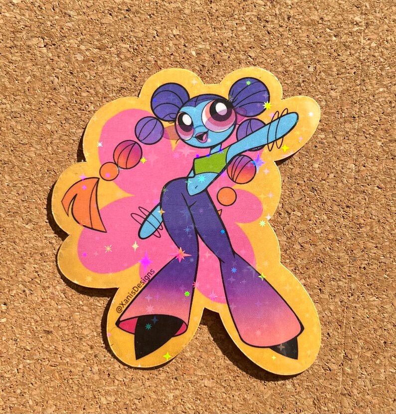 Disco Dancing Alien Sticker - Etsy