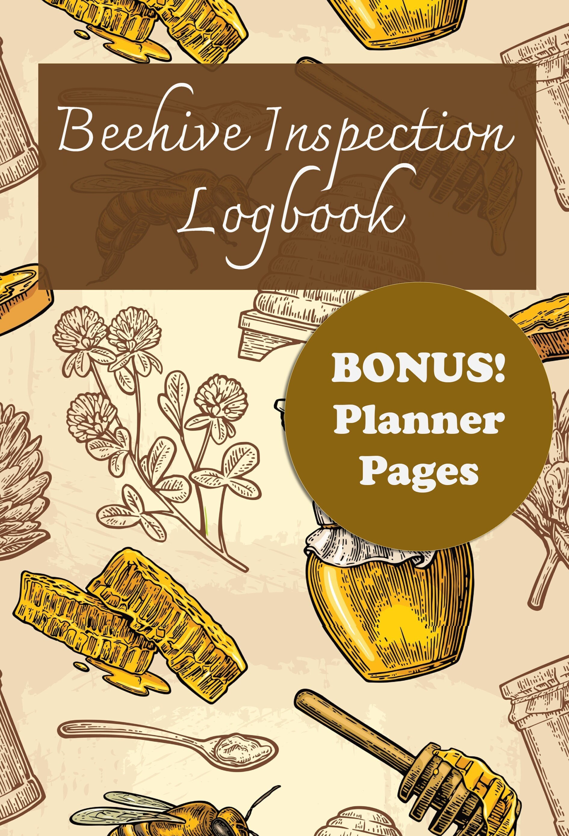 Beehive Inspection Sheets | Printable Beekeeping Logbook Pages ...