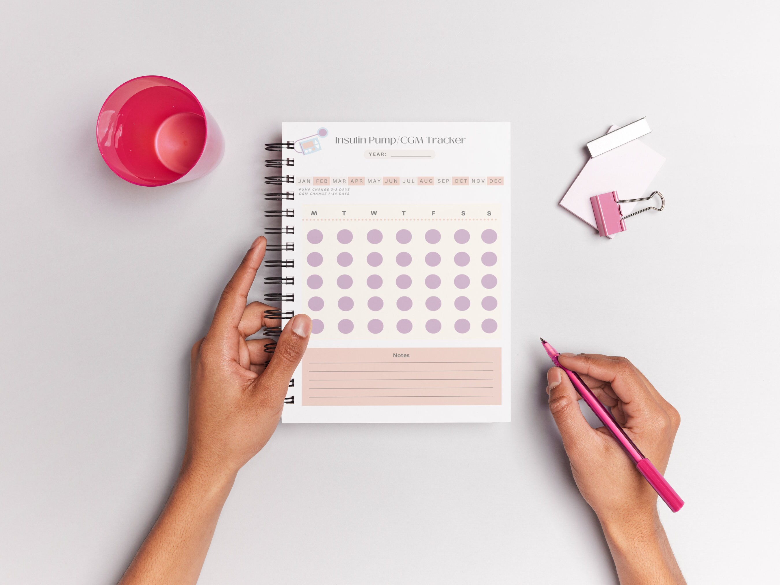 Insulin Pump Tracker, CGM Tracker, CGM Log, Diabetes Device Tracker ...