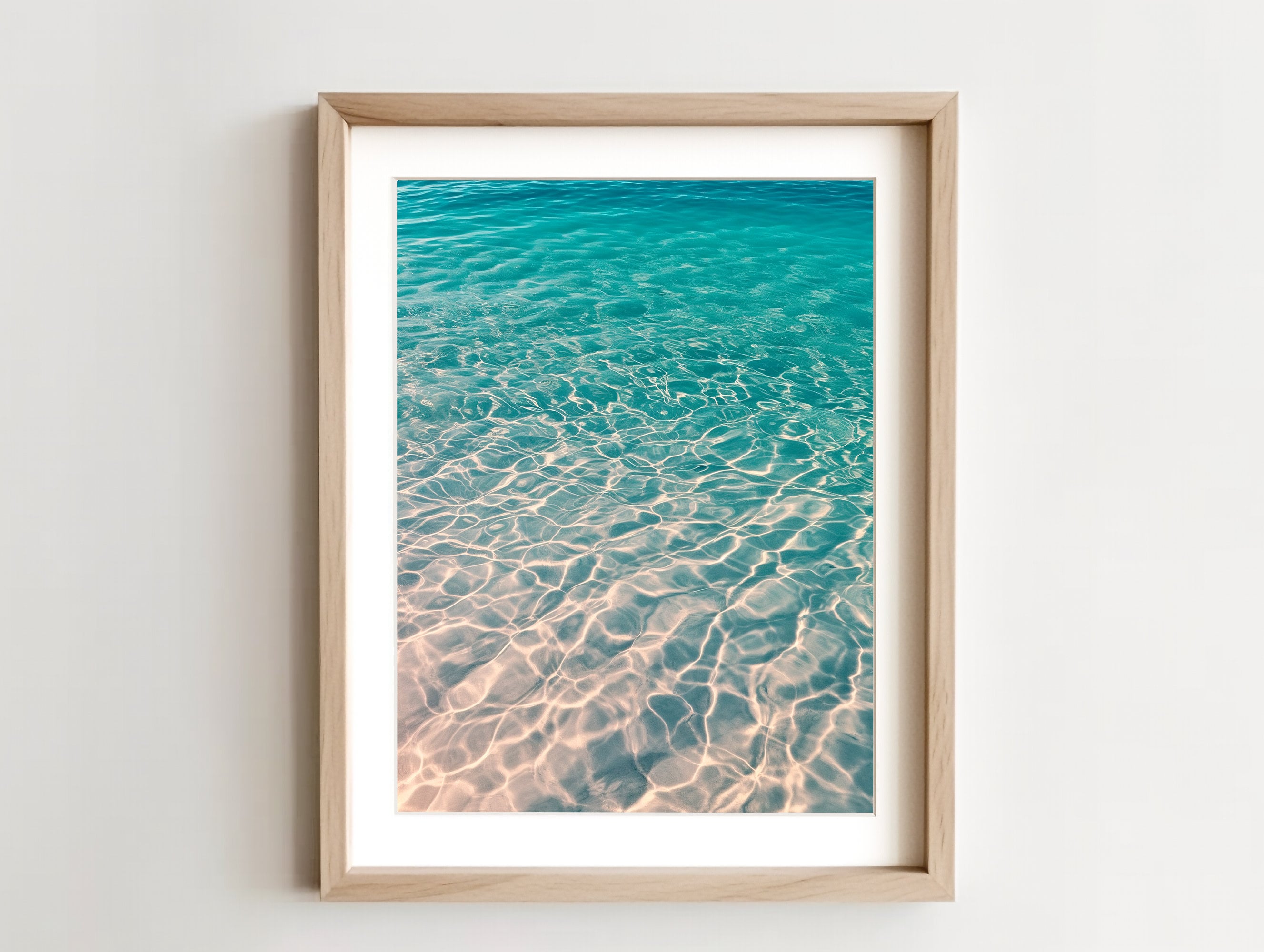 Crystal Water Digital Download / Ocean Printable Art / Art Print / Wall ...