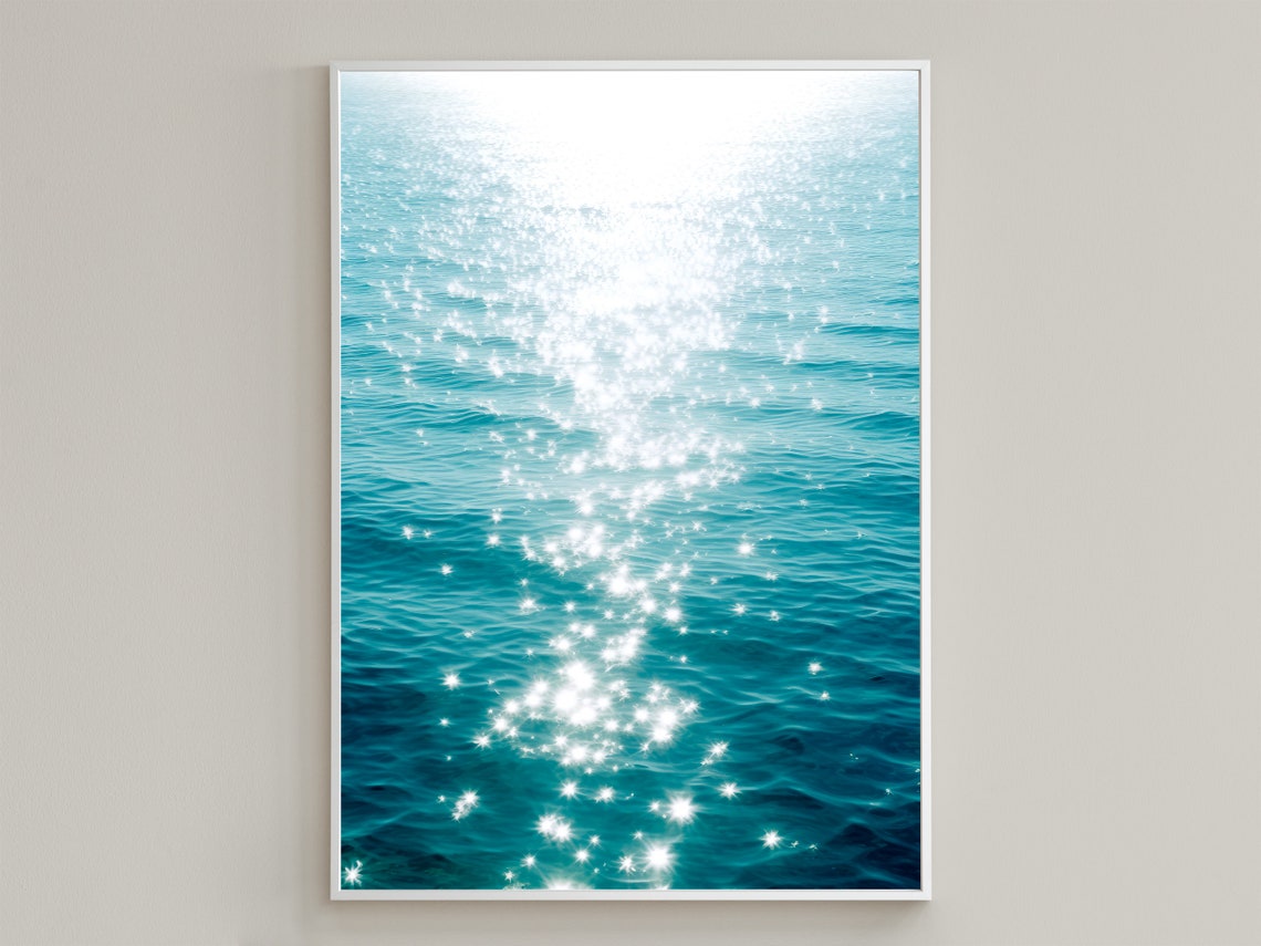 Set of 3: the Shape of Water Downloadable Prints / Ocean Art Print ...