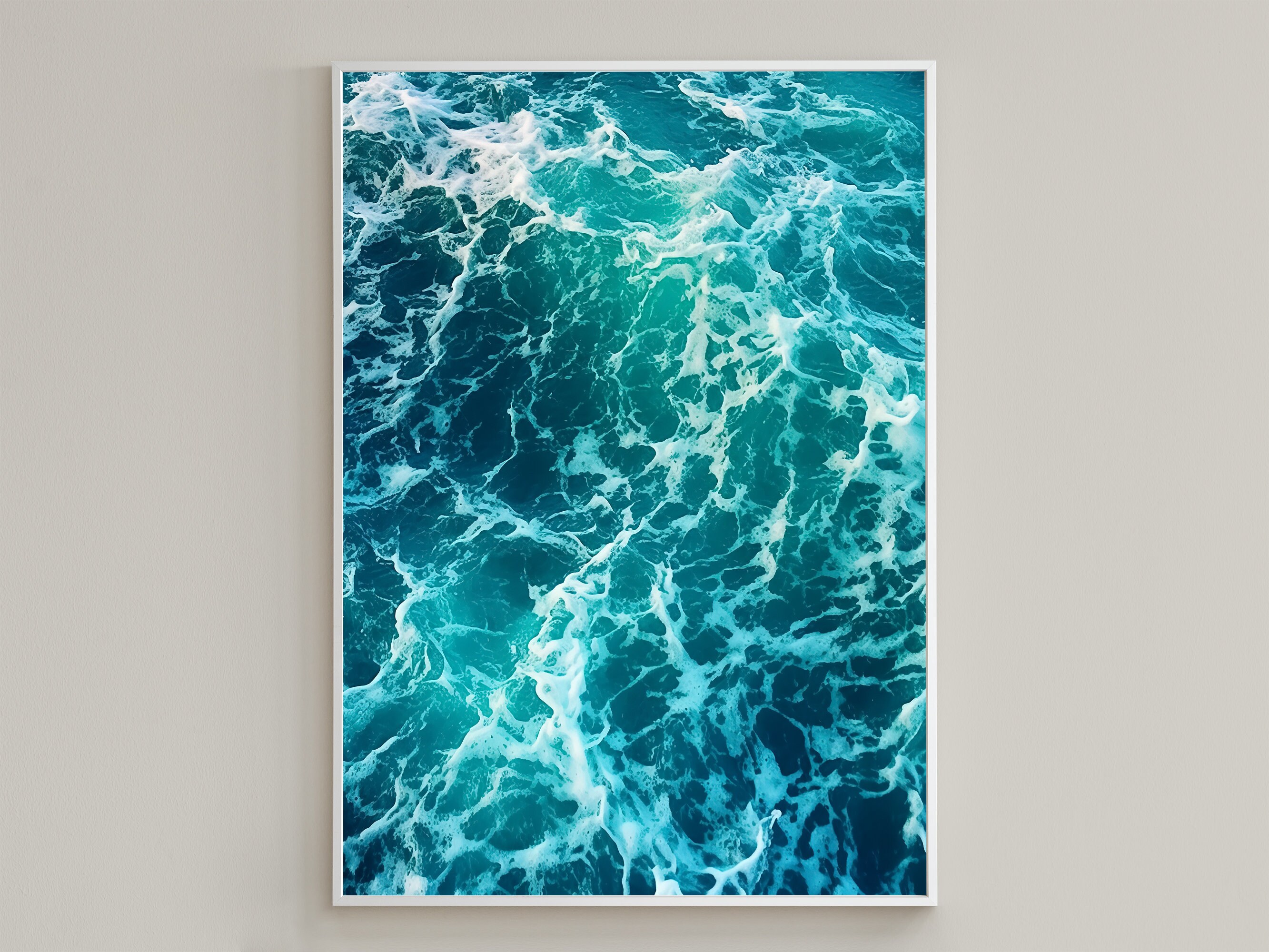 Set of 3: the Shape of Water Downloadable Prints / Ocean Art Print ...