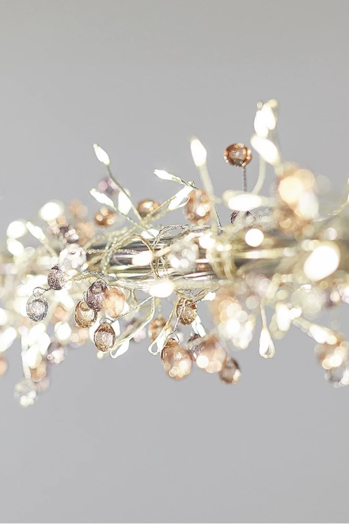 Coco Cluster String Lights Indoor Fairy Light Chain Garland Battery ...