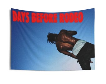 Days Before Rodeo Travis Scott Wall Tapestries Flag - Etsy