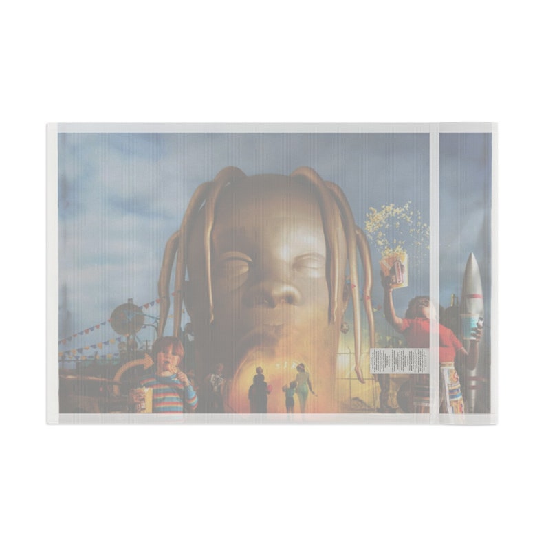 Travis Scott Astroworld Flag - Etsy