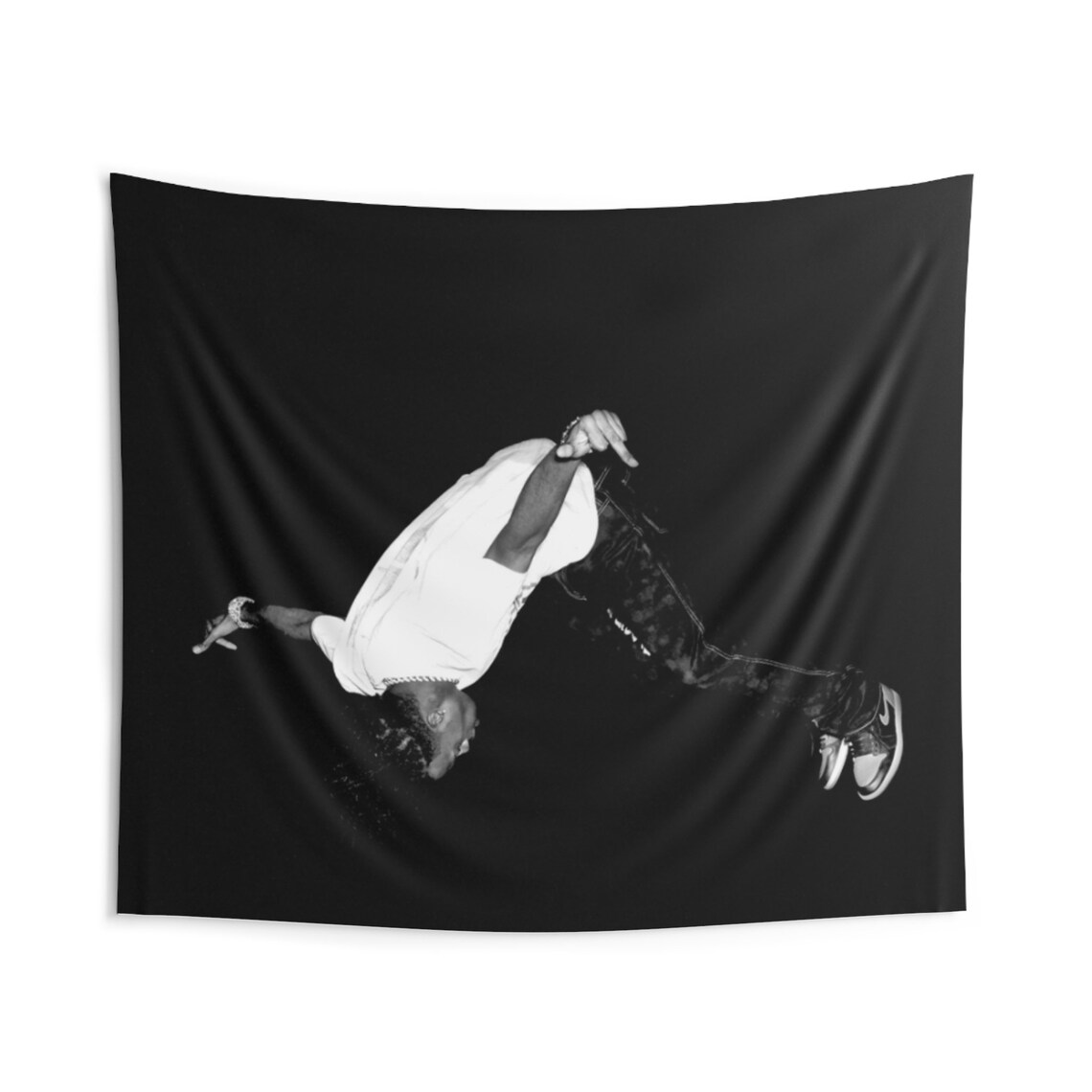 Playboi Carti Die Lit Flag Tapestries College Dorm - Etsy