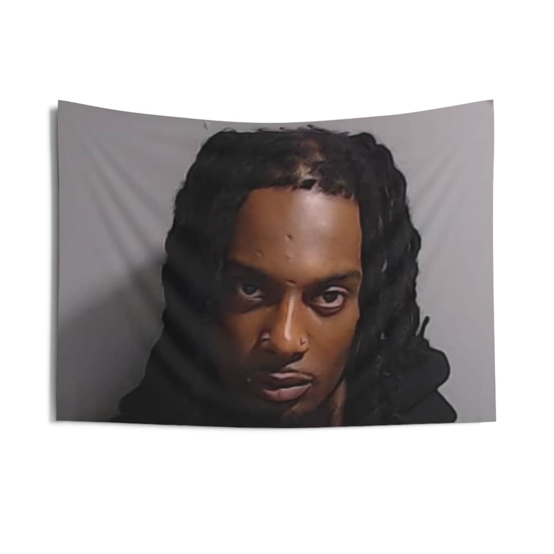 Playboi Carti Mugshot 2024 Flag Tapestries - Etsy
