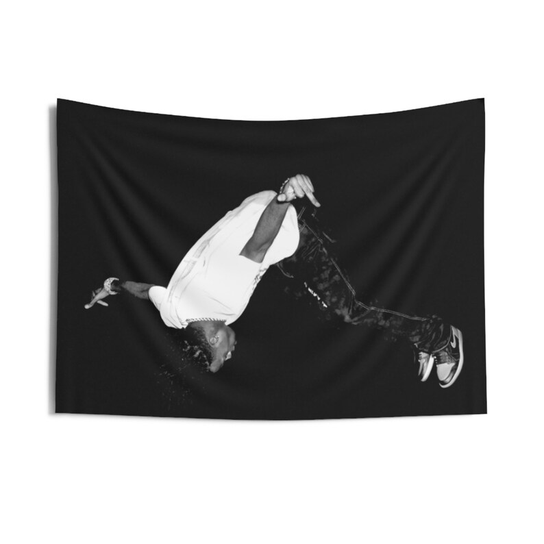 Playboi Carti Die Lit Flag Tapestries College Dorm - Etsy