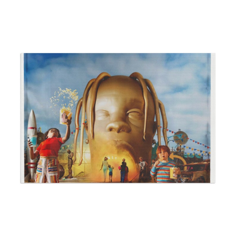 Travis Scott Astroworld Flag - Etsy