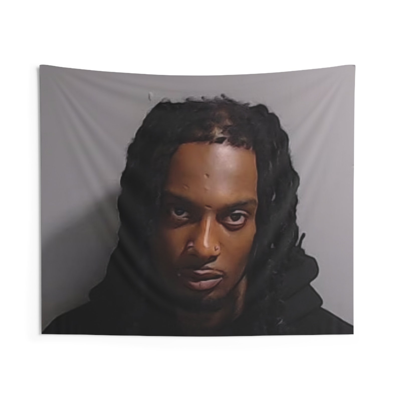 Playboi Carti Mugshot 2024 Flag Tapestries - Etsy