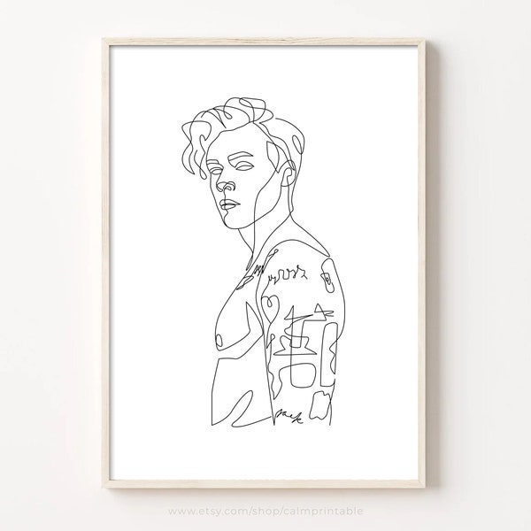 Harry Styles Poster Printable - Etsy