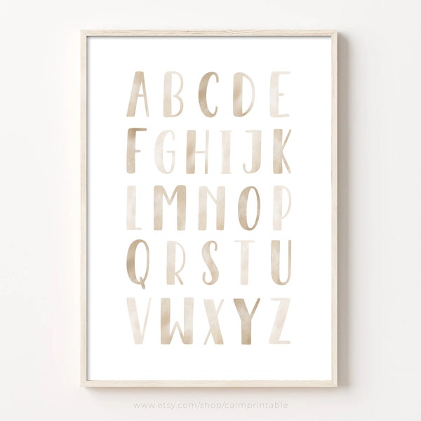 Abc Wall Decor - Etsy