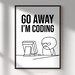 Funny Programmer Gift, Printable Wall Art, Programming Print, Coder ...