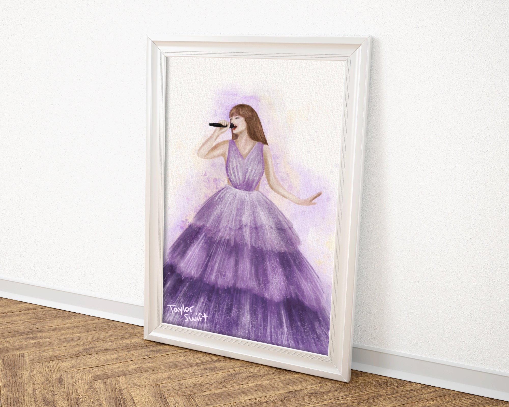 Taylor Swift Eras Tour Printable Poster, TS Speak Now Outfit Wall Art ...