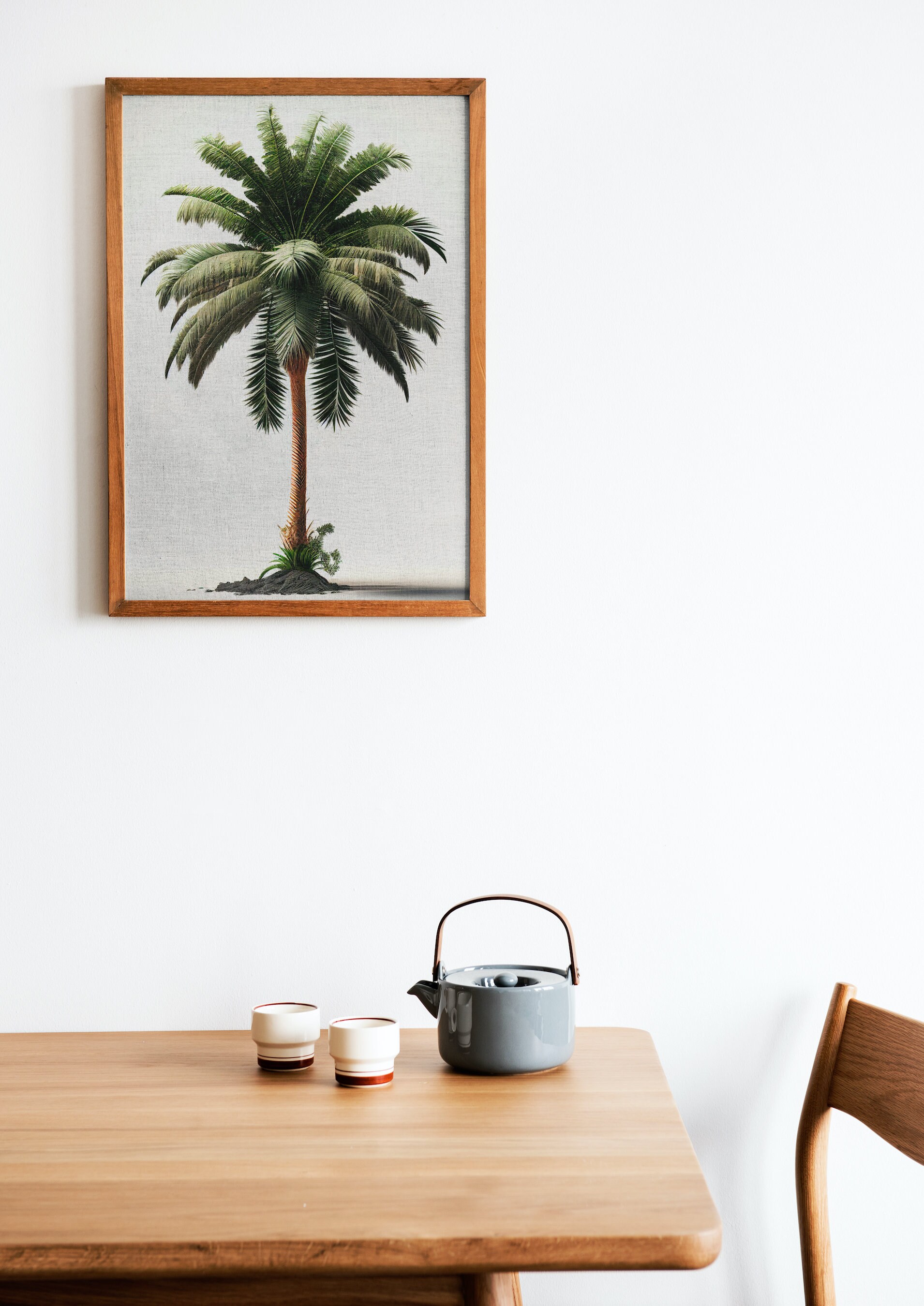 PRINTABLE Boho Simple Palm Tree Print, High Quality Digital Poster ...
