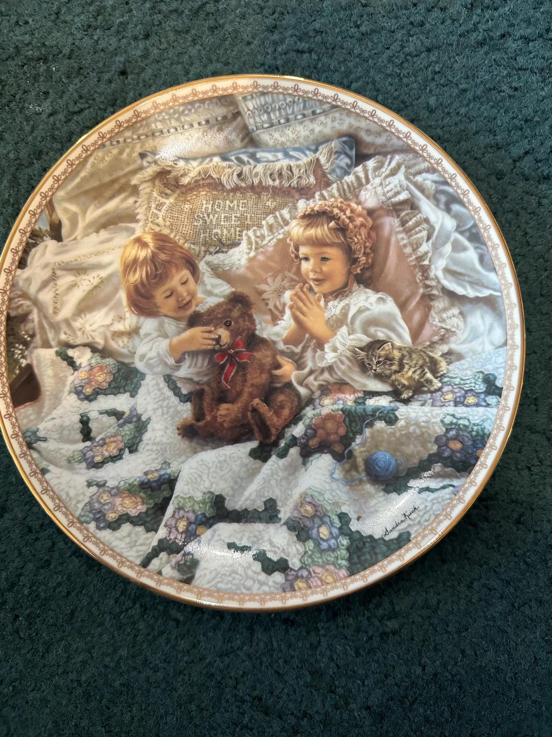 Reco Collector’s Plate Morning Prayers by Sandra Kuck - Etsy