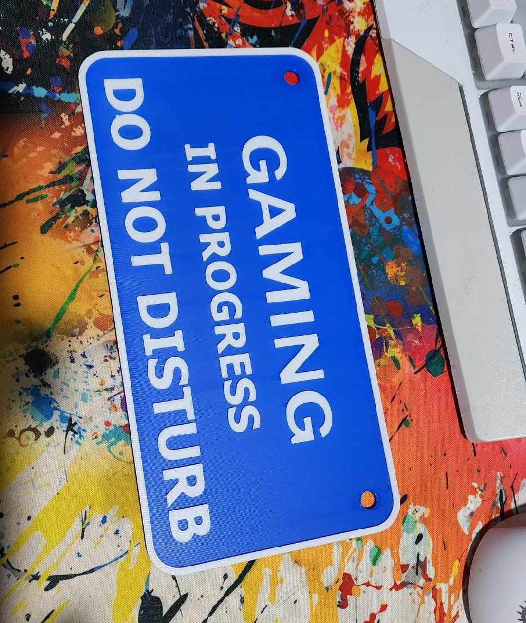 Gaming in Progress Do Not Disturb Signs Gifts for Him / Her Gamer Gifts ...