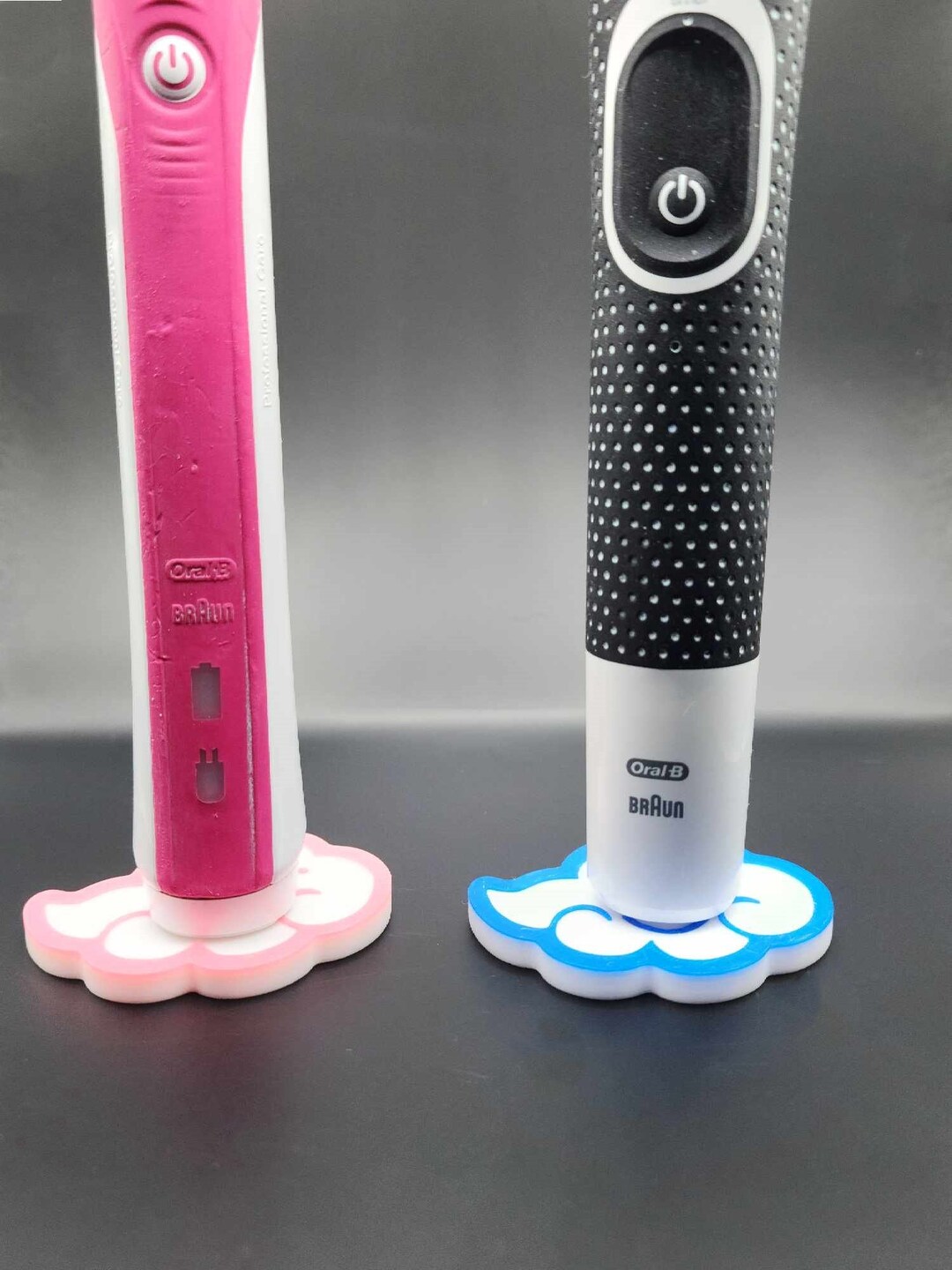 Orbal B Stand Toothbrush Holder With Drip Tray Adult and Children- 3D ...