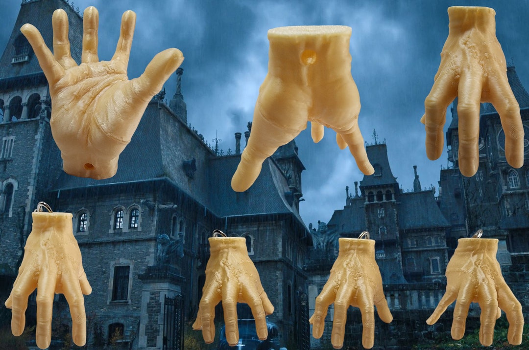 3D Printed Thing Hand Inspired by Wednesday Addams From the Addams ...