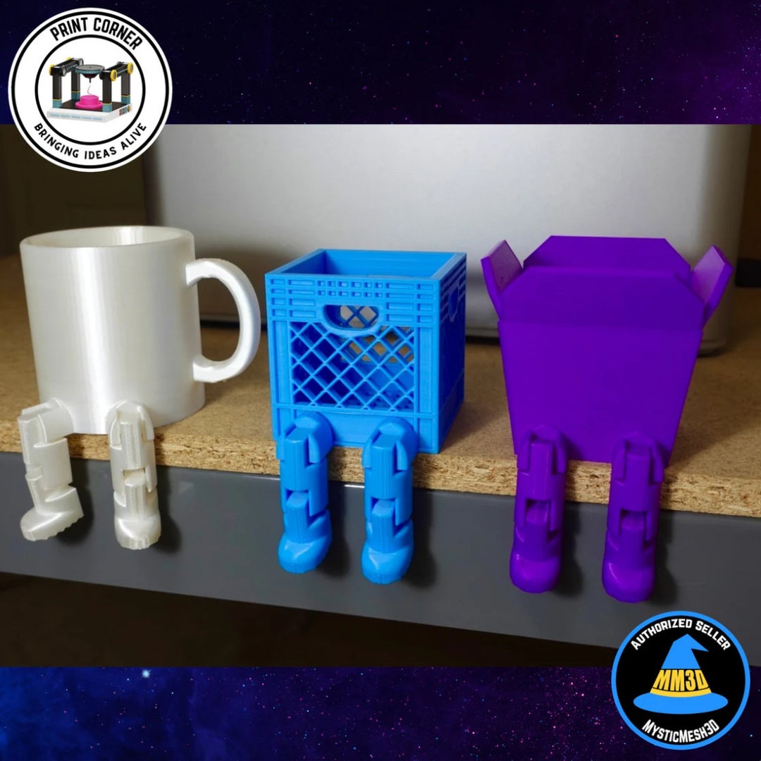 AWESOME Articulated Desk Organisers - 3d Printed, Mutliple Variations ...