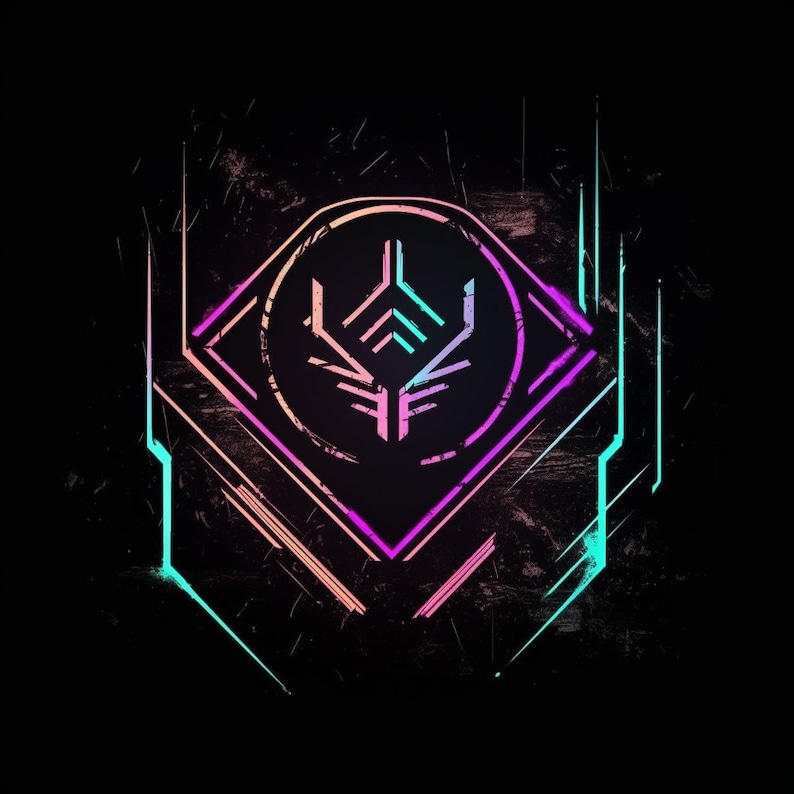 70 Twitch Streamer Logo, DIY Logo Design Template. Cyberpunk Logo ...