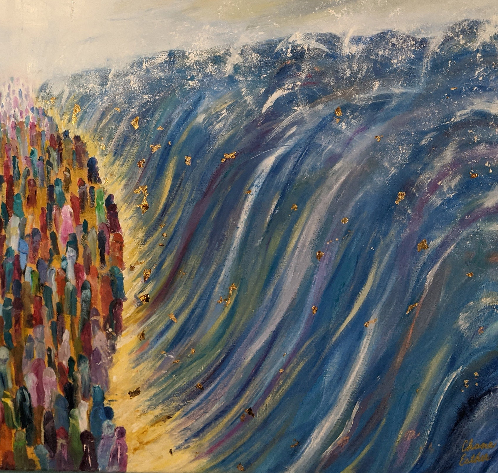 Splitting of the Sea - Etsy