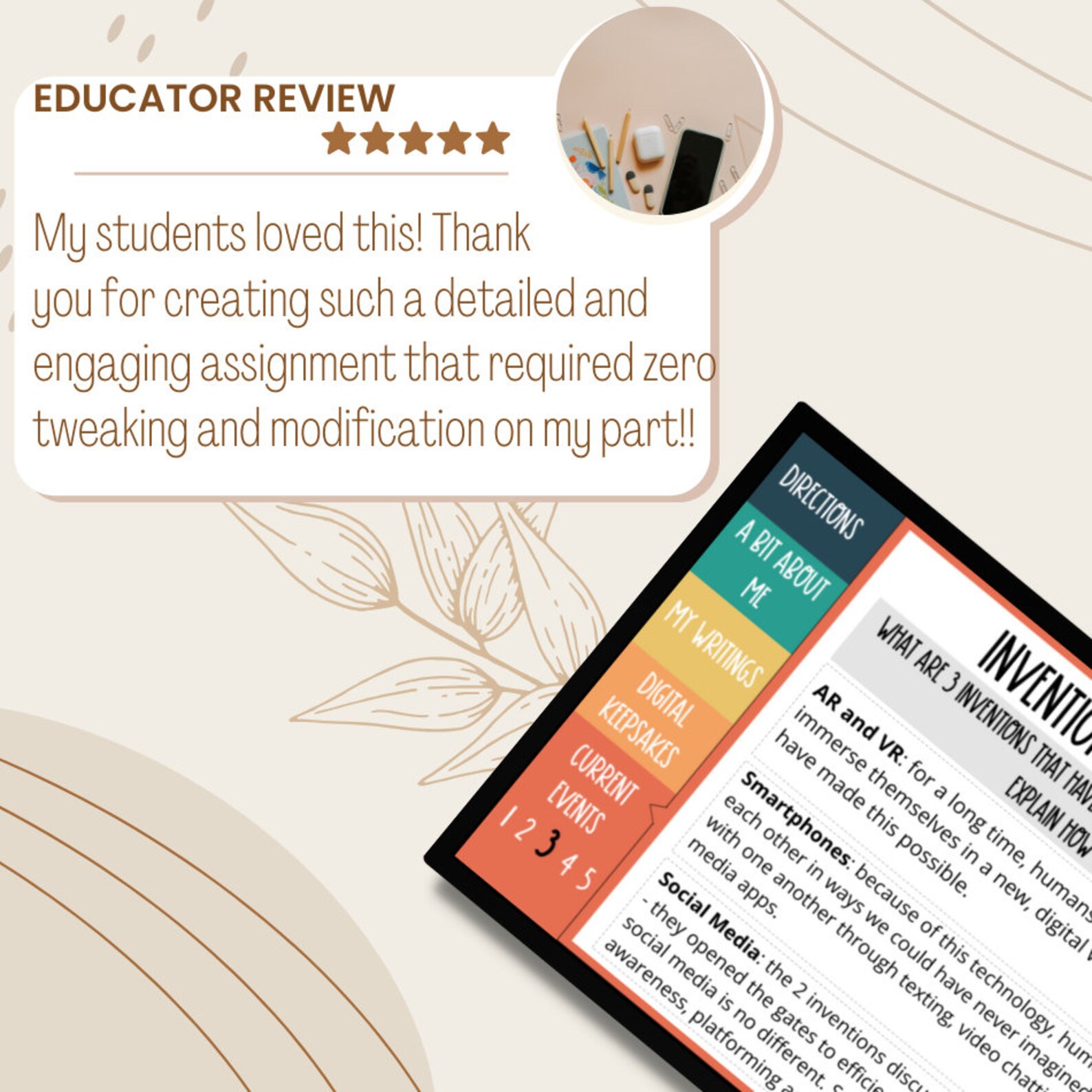 Digital Time Capsule Project | No Prep Activity | Back to School and ...