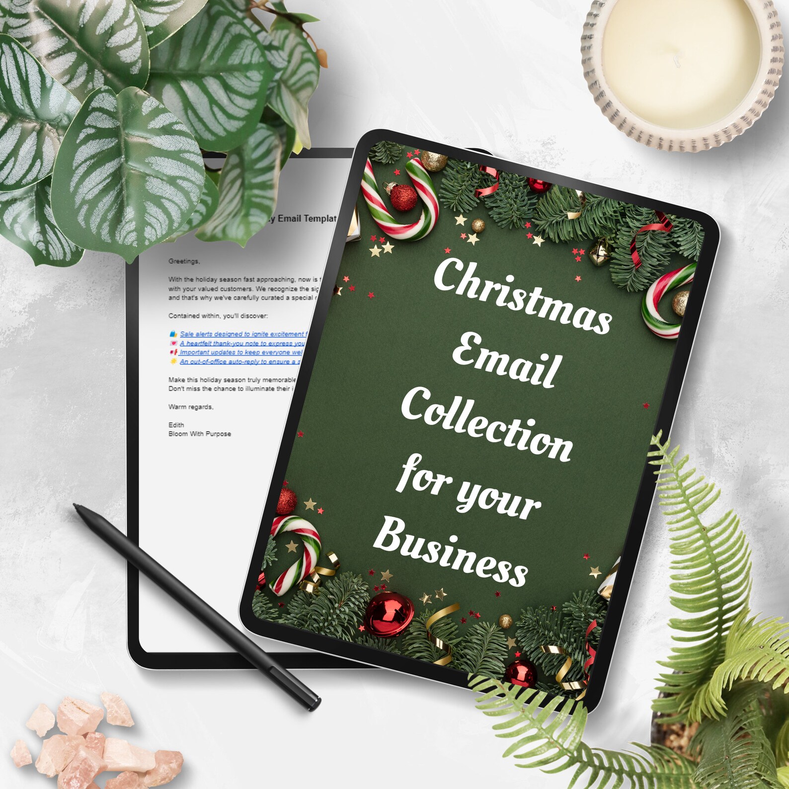 Christmas Email Collection Template | Holiday Email Marketing | Google ...
