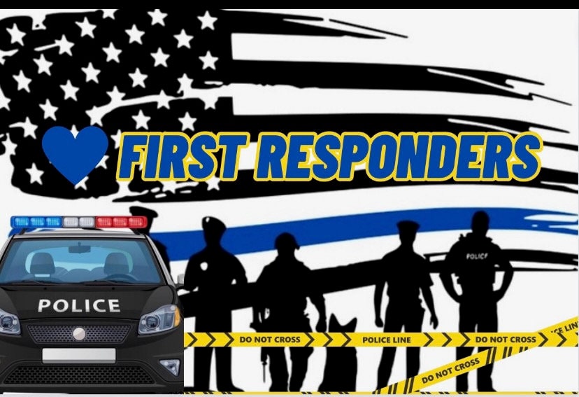 Blue First Responders - Etsy