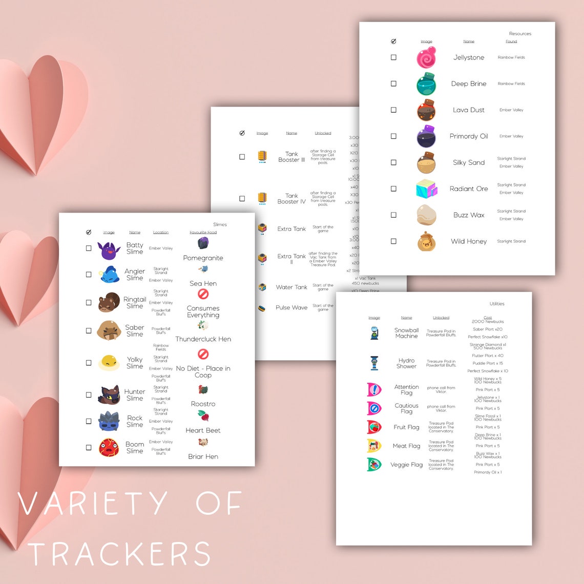 Slime Rancher 2 Printable Planner Organize Your Farming Adventures ...