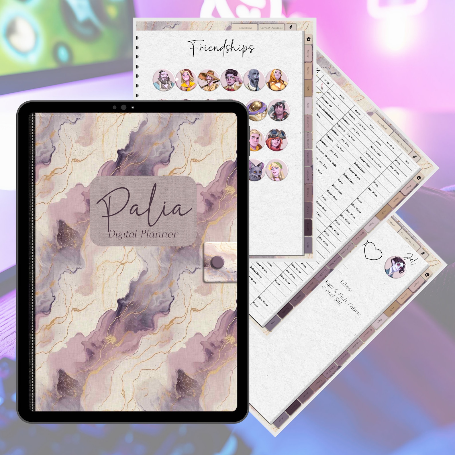 Palia Digital Planner - Organize and Maximize Your Gameplay Potential ...