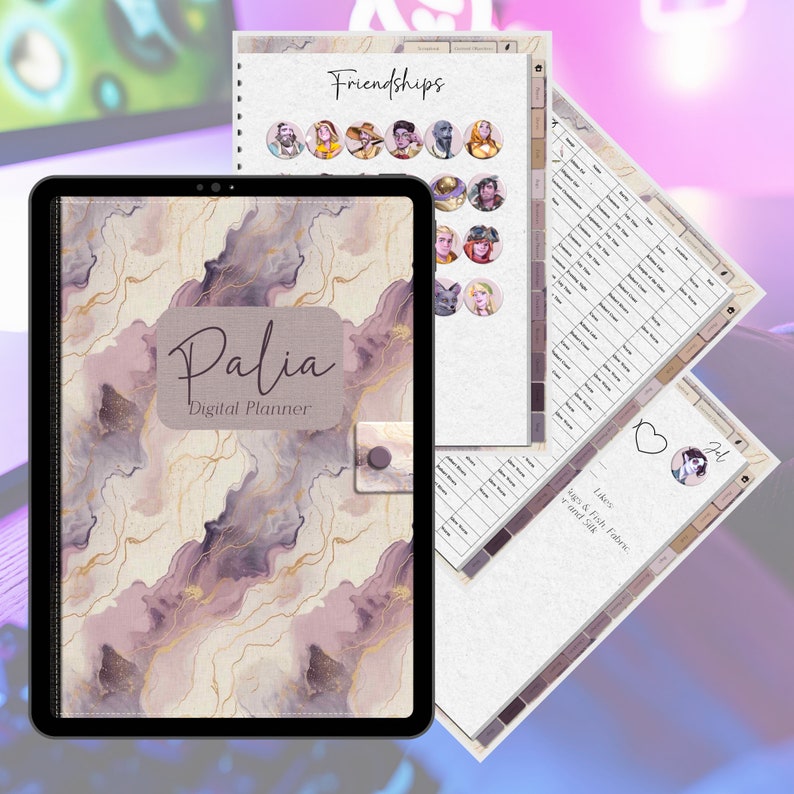 Palia Digital Planner - Organize and Maximize Your Gameplay Potential ...