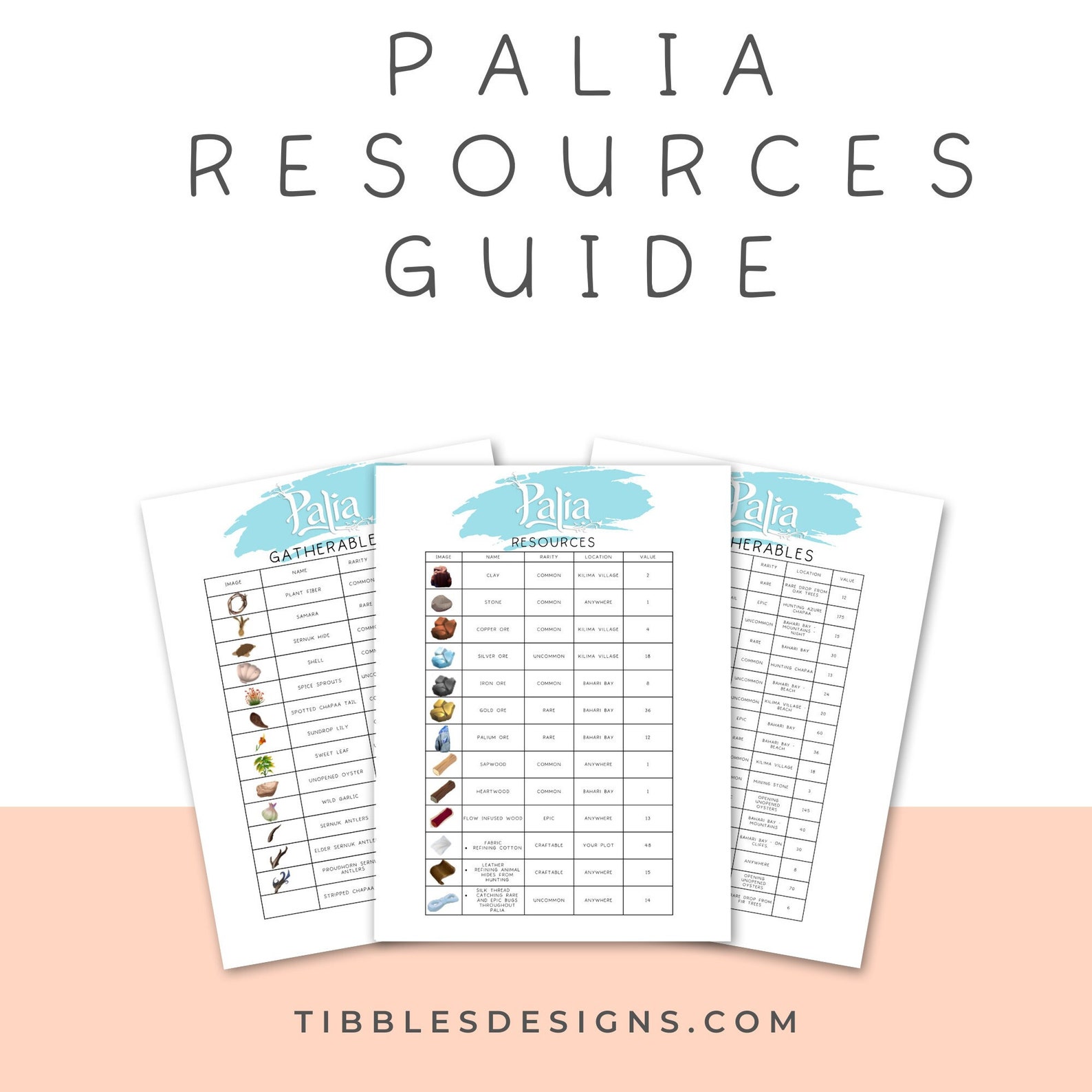 Palia Complete Guides Trackers and Planners Printable Bundle - Etsy