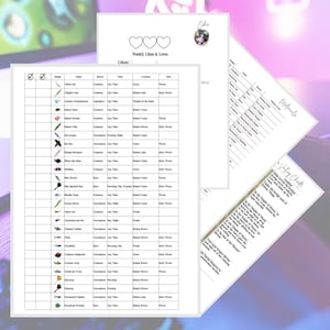 Palia Complete Guides, Trackers, and Planners Printable Bundle ...