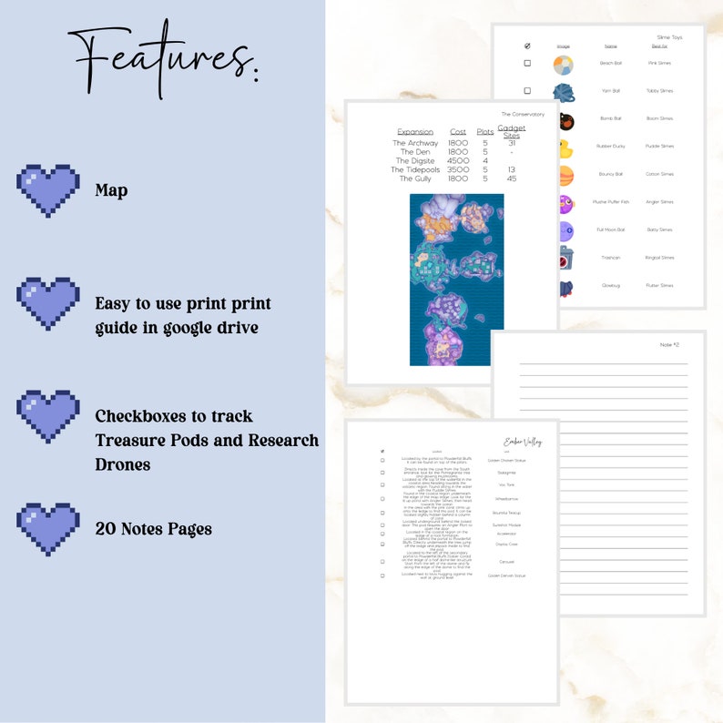 Slime Rancher 2 Printable Planner (add to Cart Update) - Organize Your ...