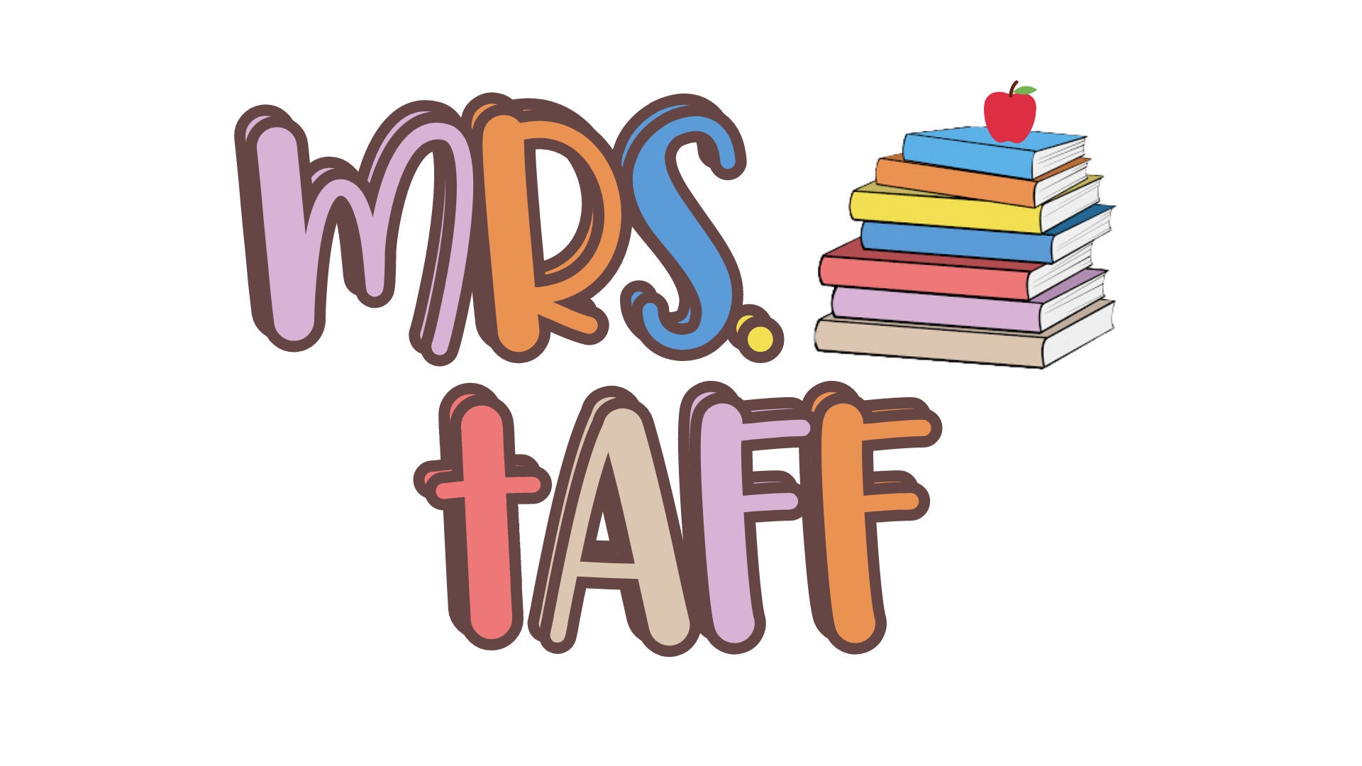 Personalizable Teacher Name Vinyl Sticker or Magnet glossy and Matte ...